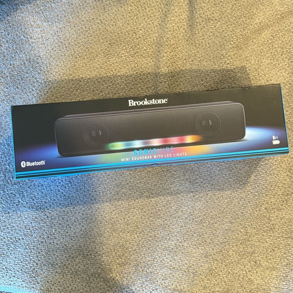 Brookstone | Portable Audio & Video | Brookstone Sonic Vibe Mini ...